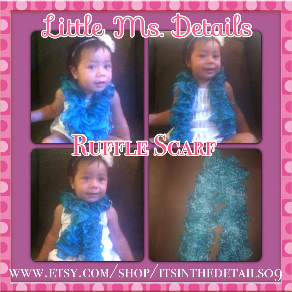 Ruffle Scarf on Luulla